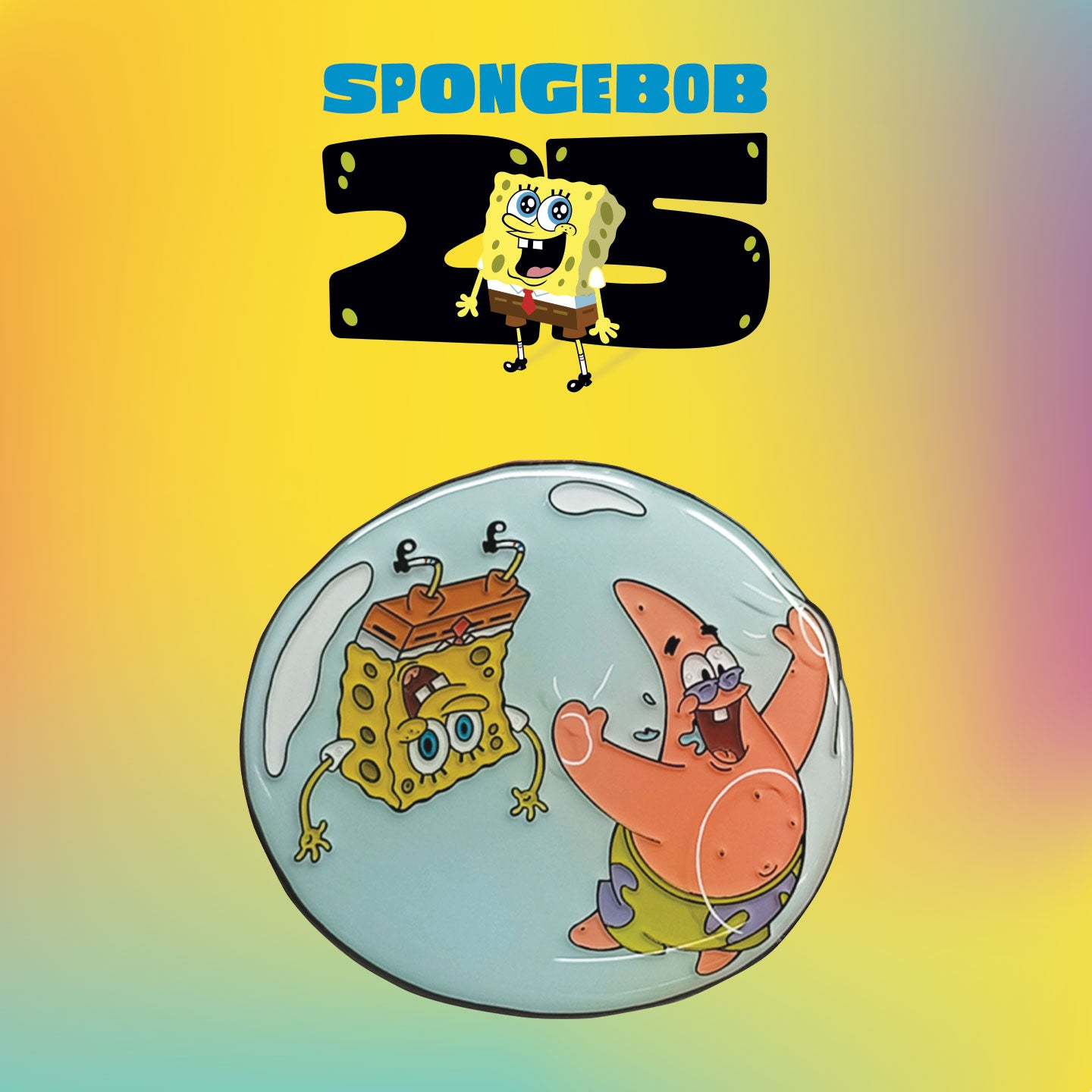 SpongeBob SquarePants Bubble Pin Badge – Fanattik Trade